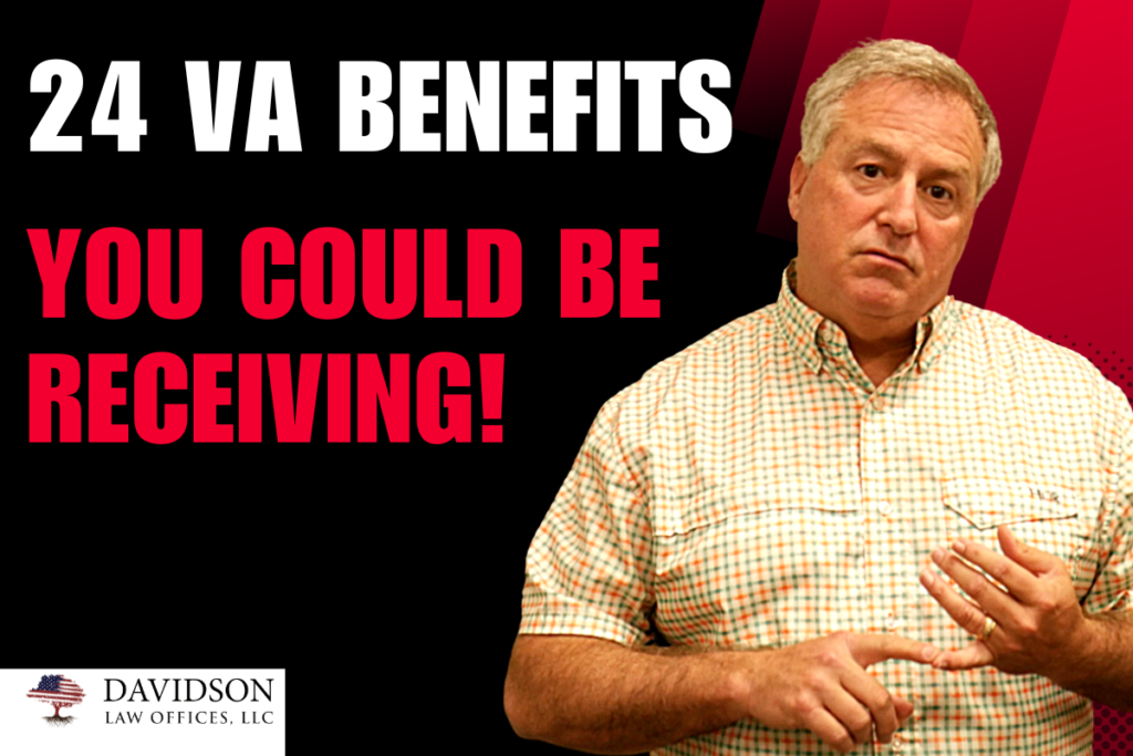 Top 24 Federal & State Veteran Benefits | Davidson Elder Law